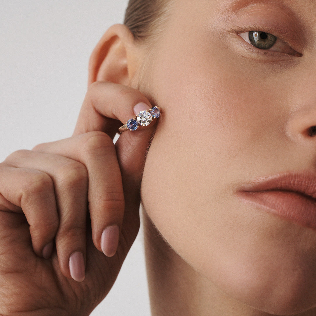 Trilogy Lab Grown Diamond Engagement Rings | LINDELLI