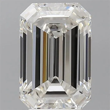 3.58ct Emerald Lab Grown Diamond (Colour G, Clarity VVS2, IGI Certifie | Lindelli