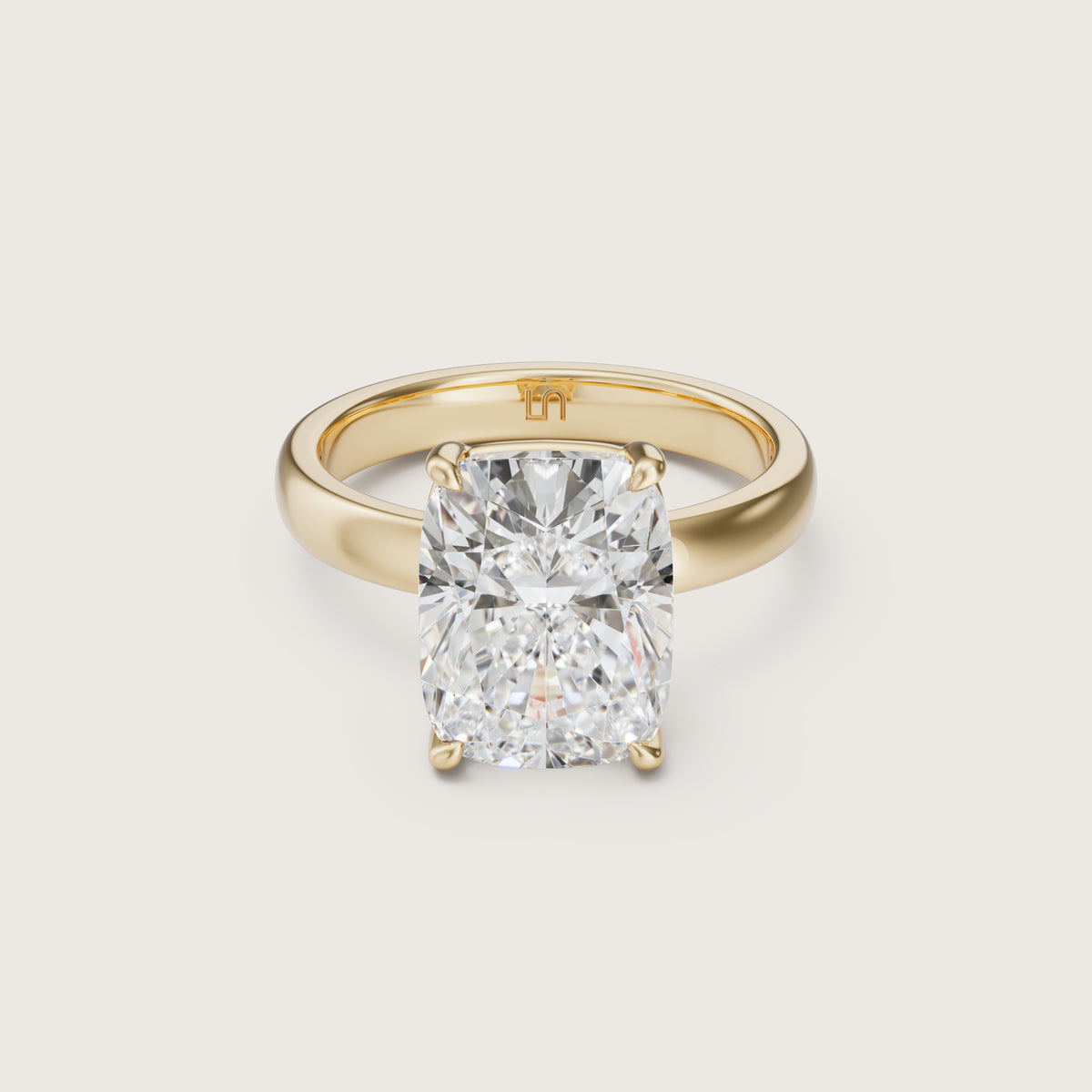 Cinch Elongated Cushion Solitaire | Lindelli